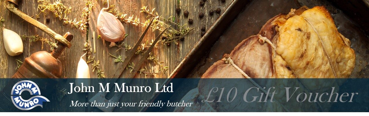 Vouchers - John M Munro Butcher (Inverness)